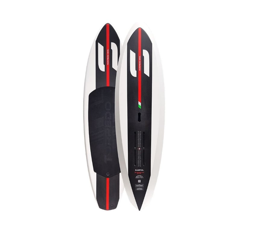 Sabfoil SABFOIL Torpedo 120L Foilboard - White Edition | regrab